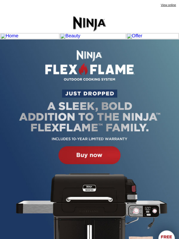 Ninja Kitchen: NEW COLOR—Ninja™ FlexFlame™ Outdoor Cooking System. 🔥 | Milled