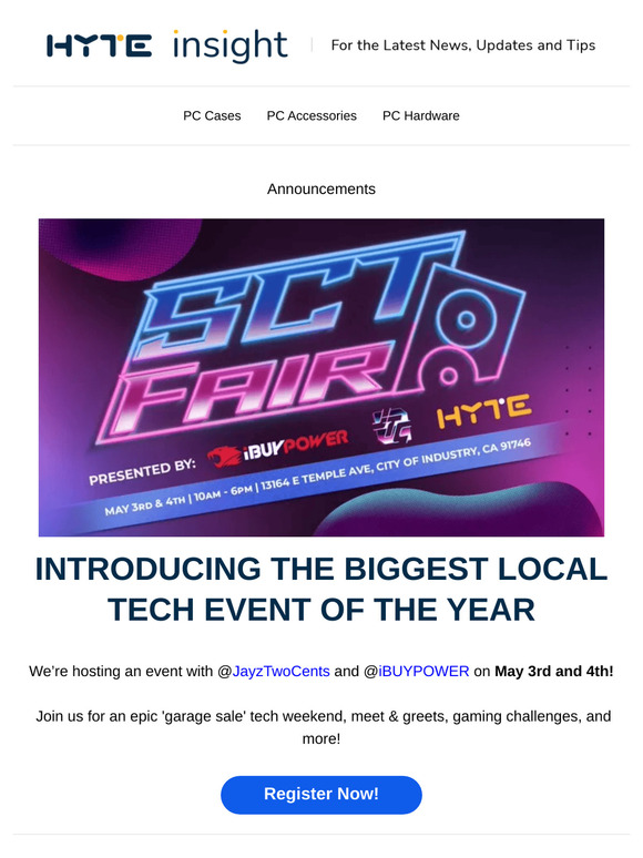 HYTE: 🤳 SoCal Tech Fair 2025 by HYTE and iBUYPOWER feat. JayzTwoCents ...