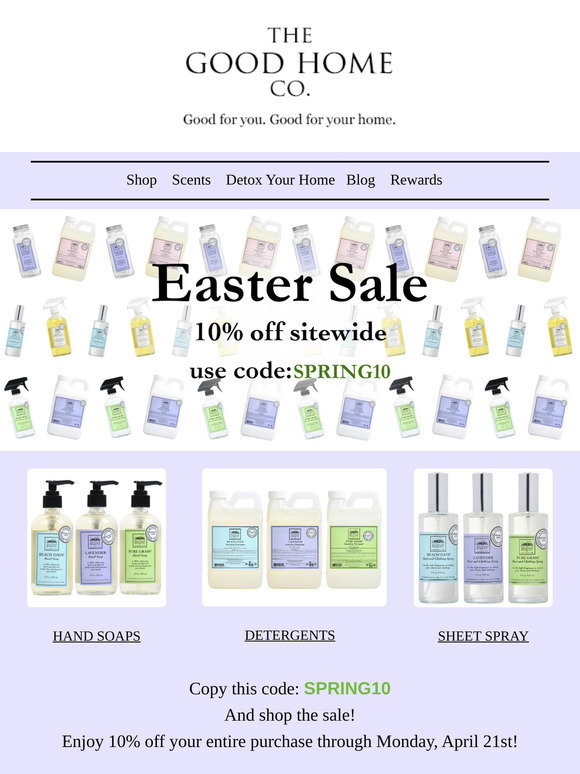 The Good Home Company: Fill Your Basket With Goodies 🐰 | Milled