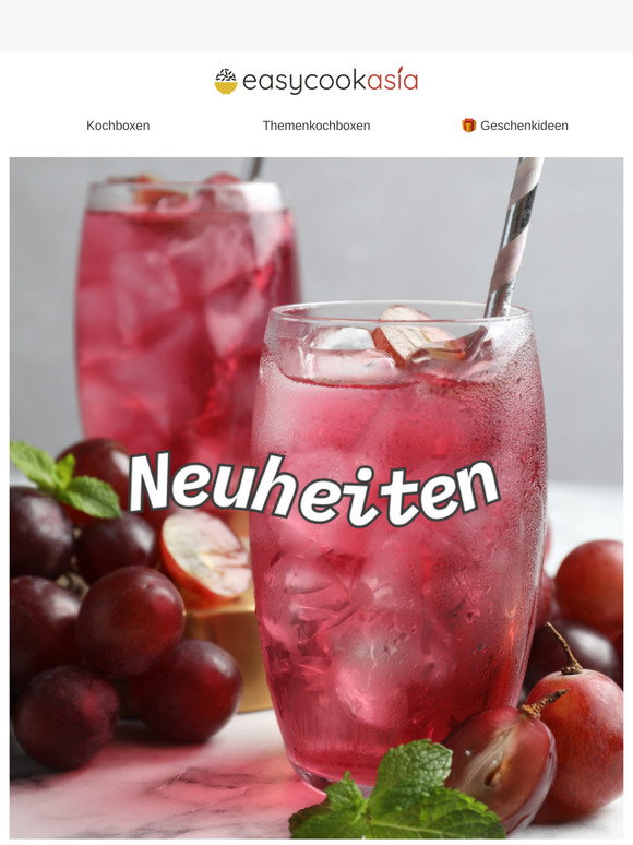 EasyCookAsia: 🍹 Neue Drinks sind da! Soju, Ramune, Milk Tea & mehr zum ...