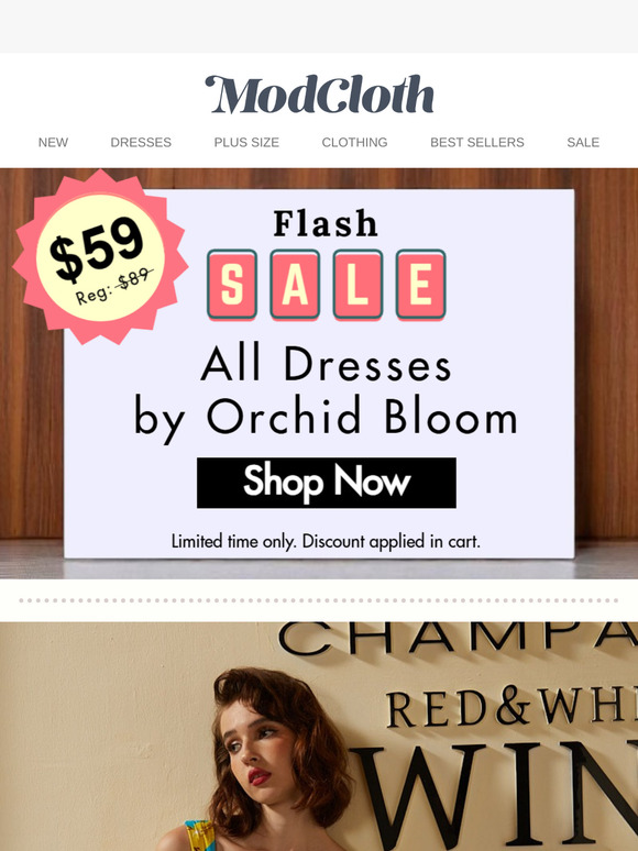 Modcloth Email Newsletters: Shop Sales, Discounts, and Coupon Codes