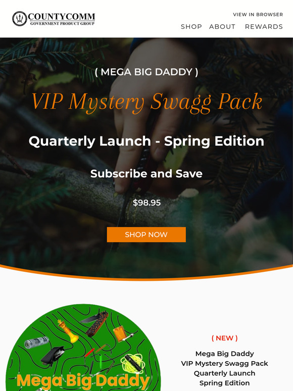 CountyComm: Mega Big Daddy Pack - Spring Edition!...and many more! 🇺🇸 ...