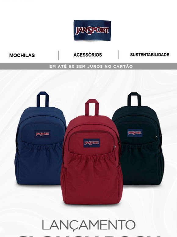 JanSport: Chegou a nova Slouch Pack | Milled