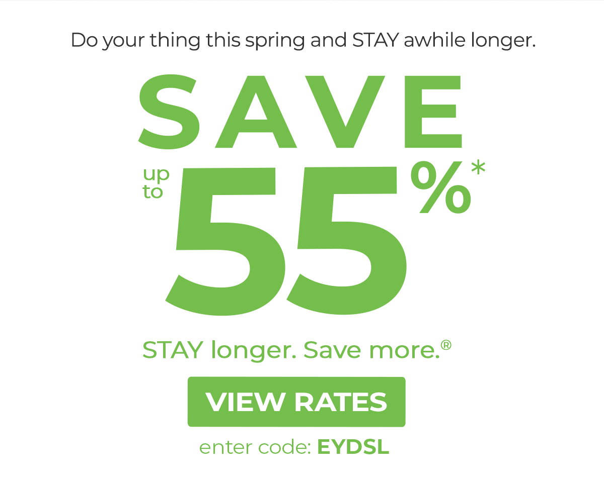 Extended Stay America: Save up to 55% on your spring vacation | Milled