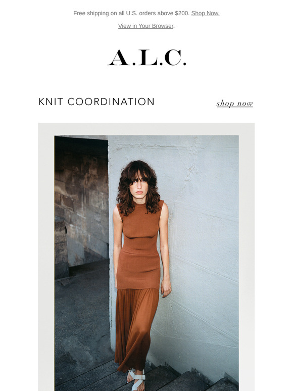 A.L.C.: Spring Knit Sets, Reimagined | Milled