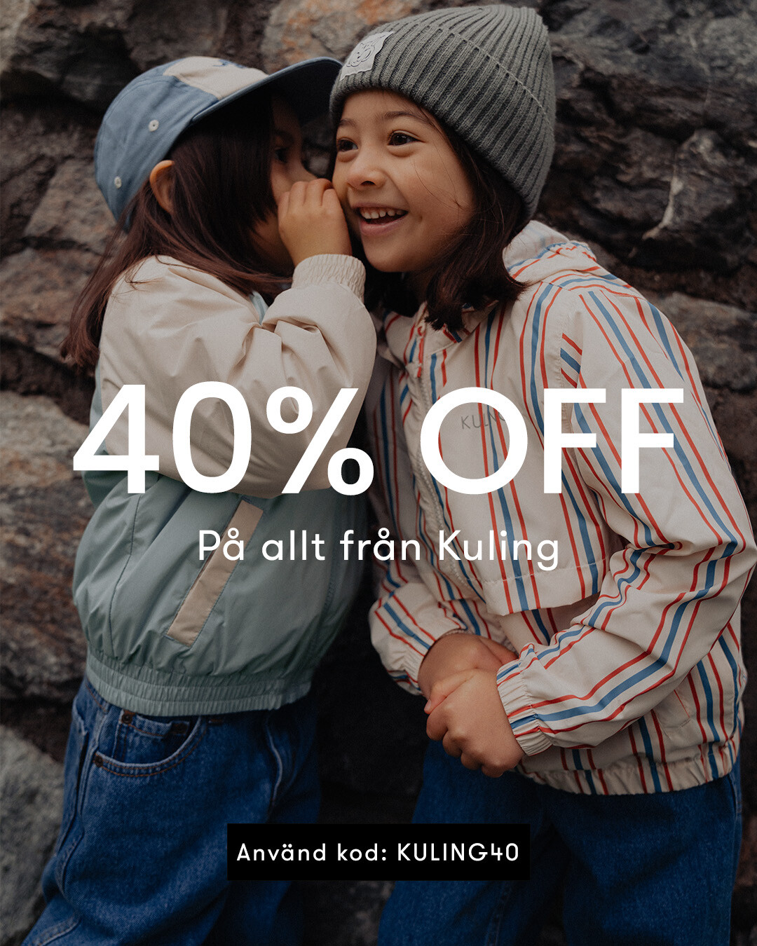 Babyshop: Förlängt erbjudande: 40% på ALLT från Kuling 🐘🍓 | Milled