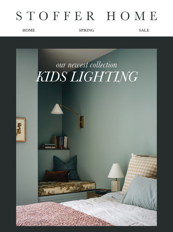 Stoffer Home: Explore our New Kids Lighting | Milled