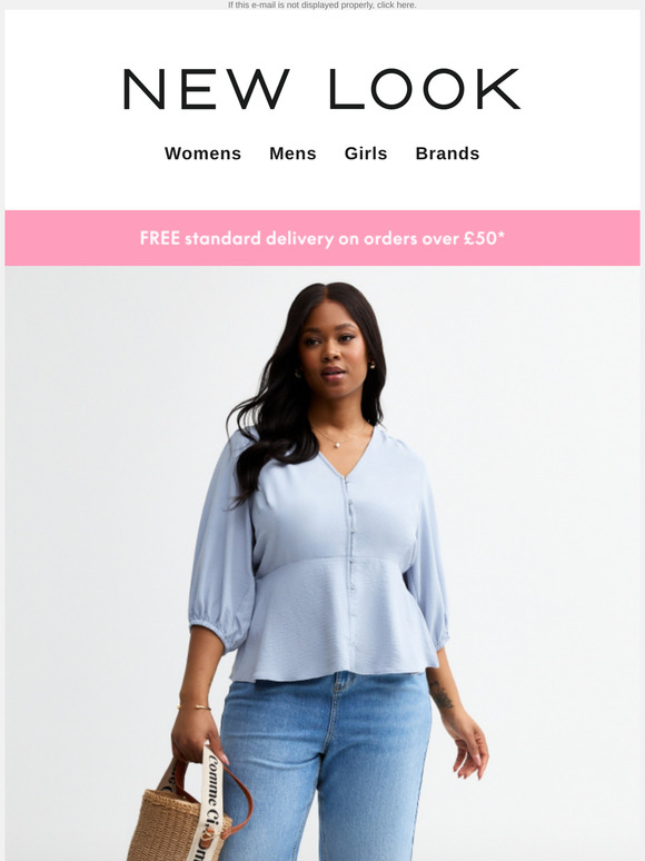 New Look Email Newsletters: Shop Sales, Discounts, and Coupon Codes