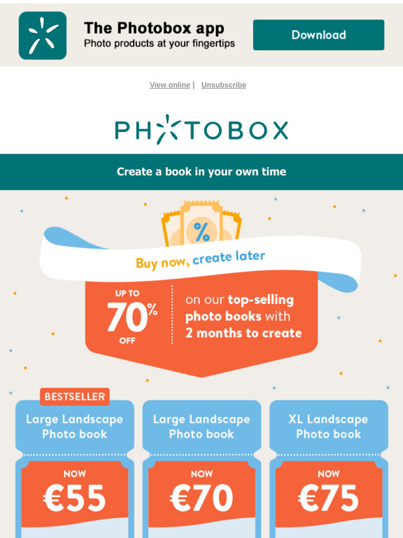 PhotoBox: Good news: our vouchers are here 🎟️ | Milled