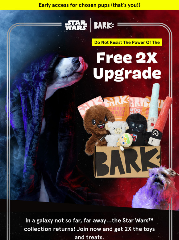 BarkBox: Early Access: Return of the Star Wars™ Collection! | Milled