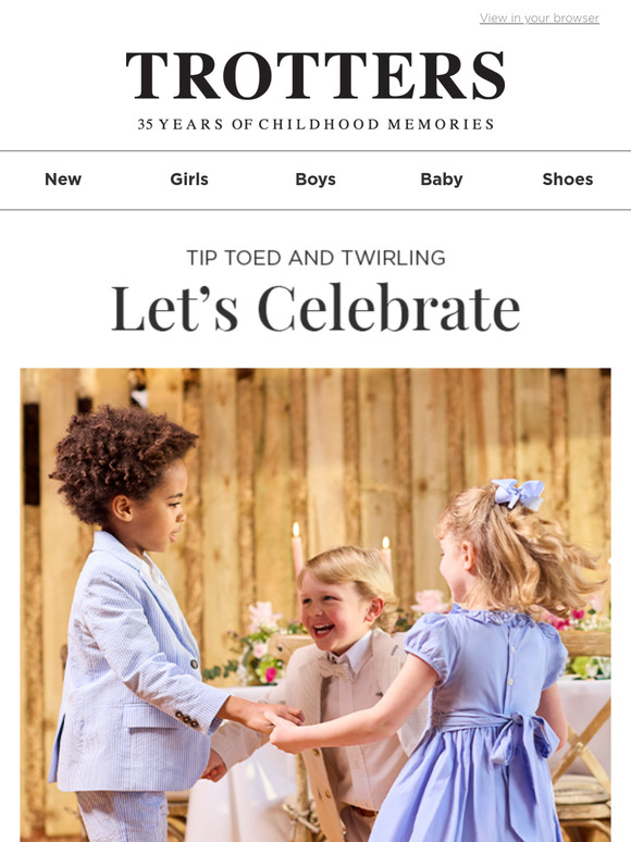 Trotters: Let's Celebrate! | Milled