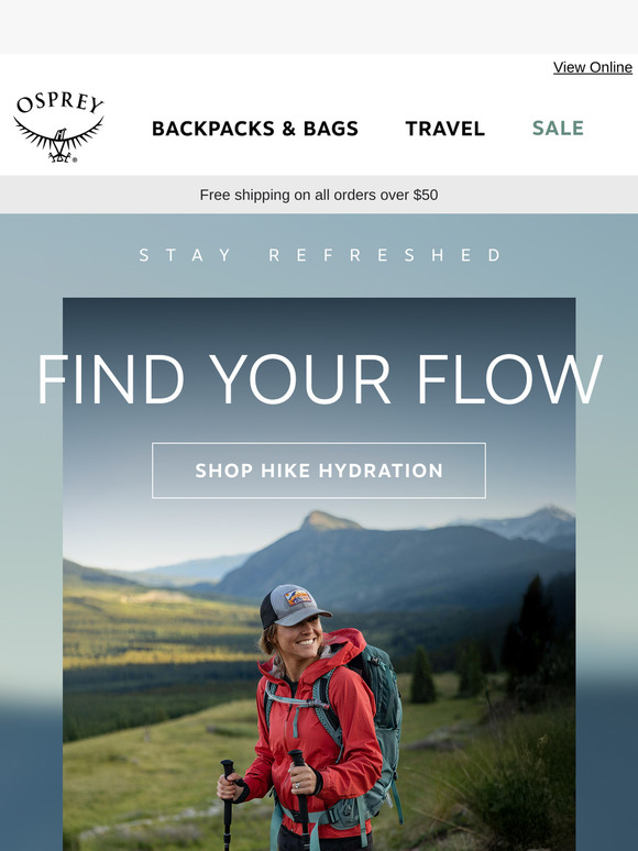 Osprey Packs: Stay refreshed, find your flow | Milled