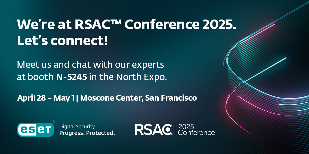 ESET: Attending RSAC 2025? Join the ESET Happy Hour | Milled