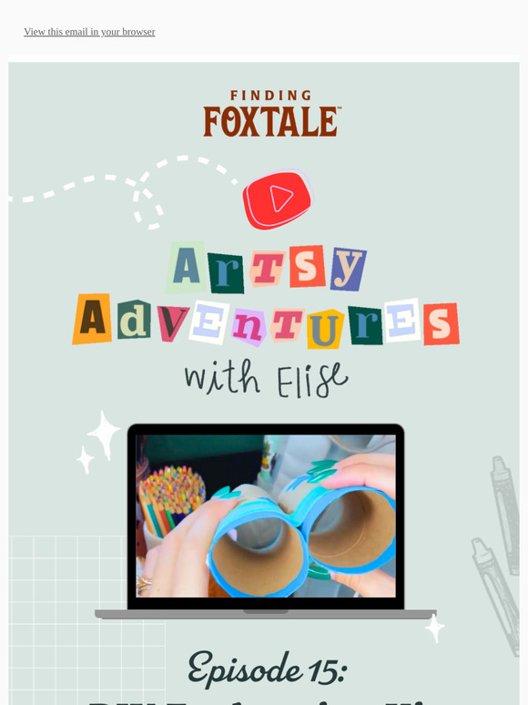 Finding Foxtale: Make your own exploration kit with Elise! 🎒 | Milled