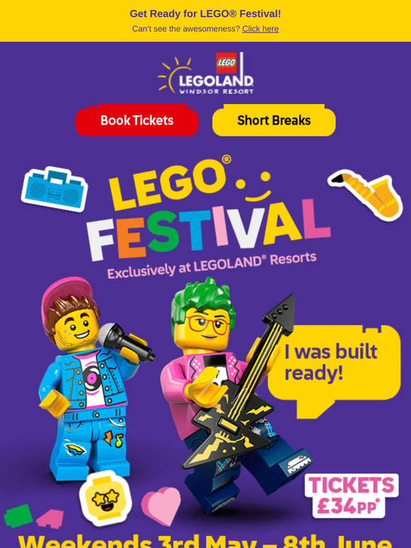Legoland: Get Ready to play with LEGO Festival | Milled