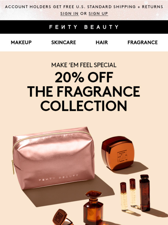 Fenty Beauty: Get 20% off an unforgettable scent | Milled