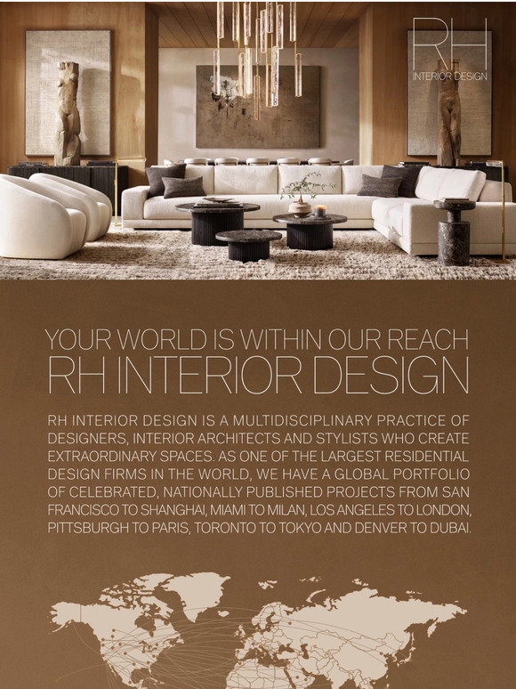 Restoration Hardware: RH Interior Design. All You Have to Do Is Imagine ...
