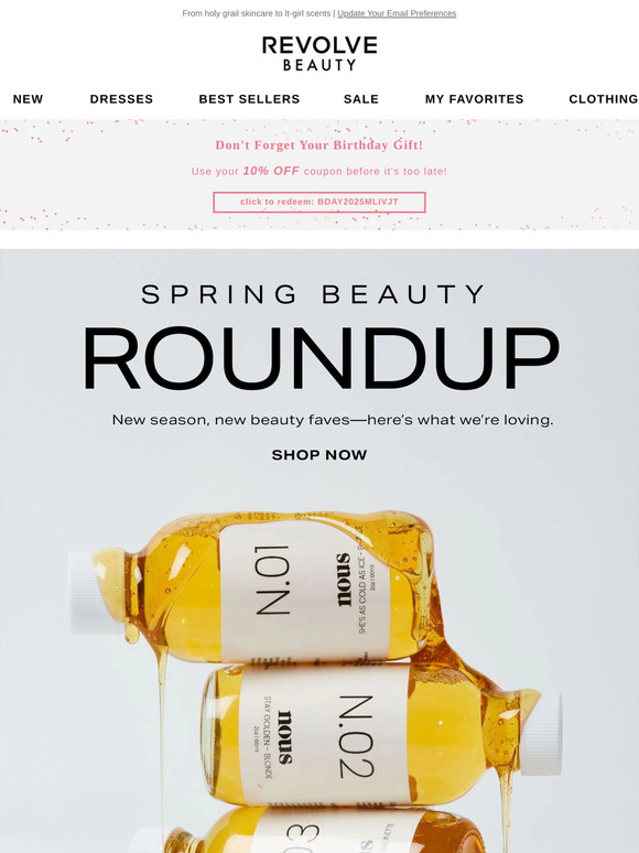 REVOLVE Email Newsletters: Shop Sales, Discounts, and Coupon Codes