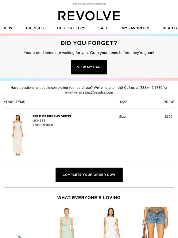 REVOLVE Email Newsletters: Shop Sales, Discounts, and Coupon Codes