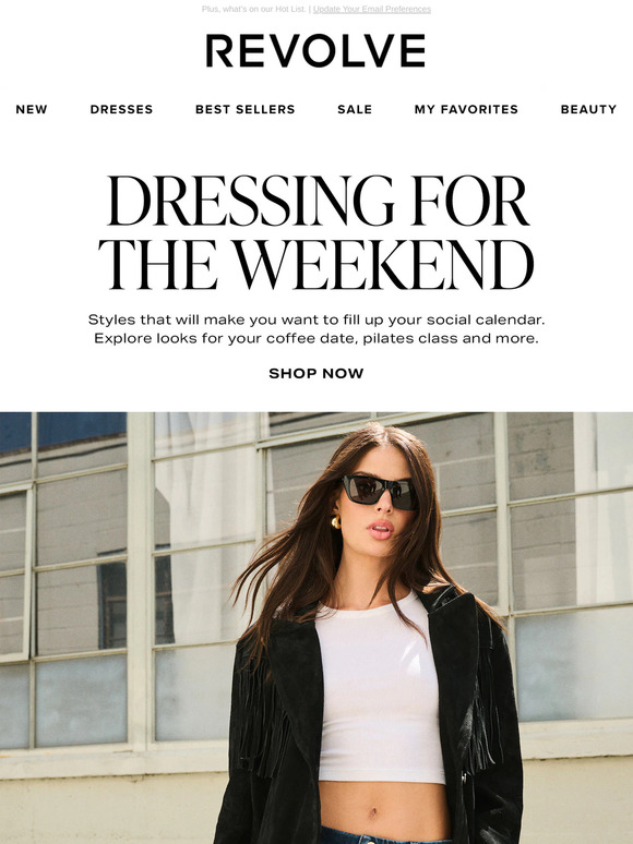 REVOLVE Email Newsletters: Shop Sales, Discounts, and Coupon Codes