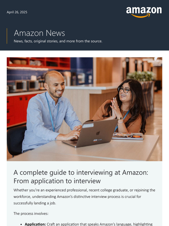 Amazon: Your complete guide to the Amazon interview process | Milled