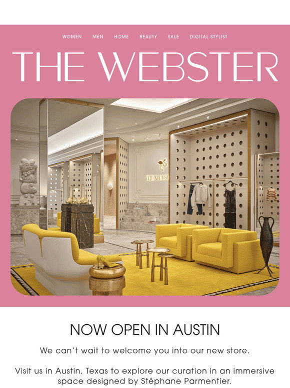 The Webster: NOW OPEN: The Webster in Austin | Milled