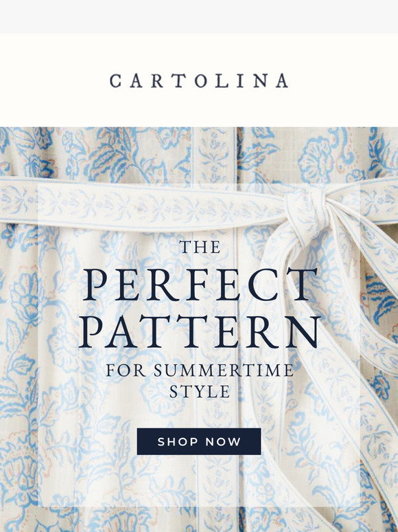 Cartolina: The Perfect Pattern for Summertime Style | Milled