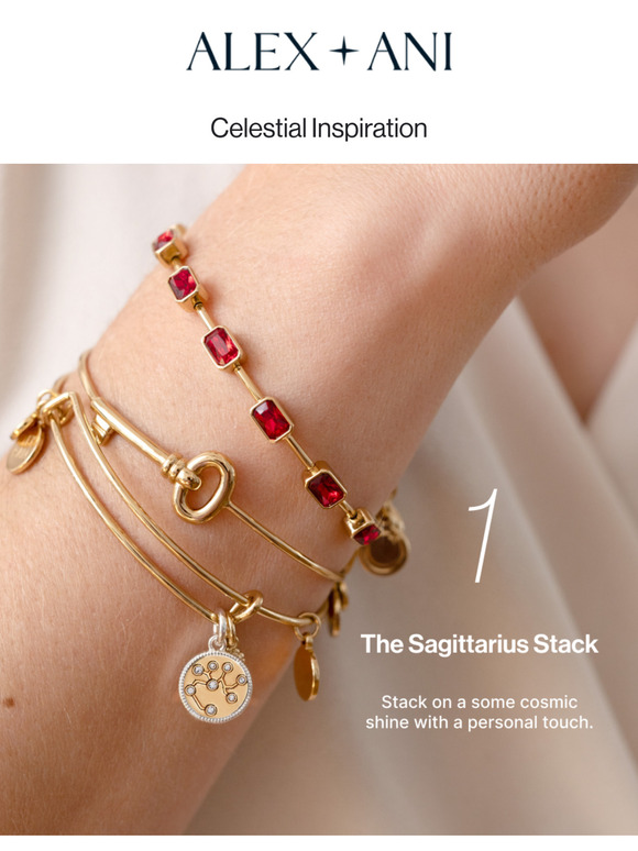 Alex And Ani: Zodiac Stacks 💫 Get Wrist + Neck Stack Inspo | Milled
