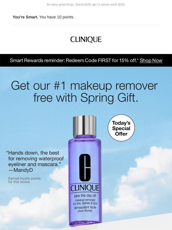 Clinique Email Newsletters: Shop Sales, Discounts, and Coupon Codes