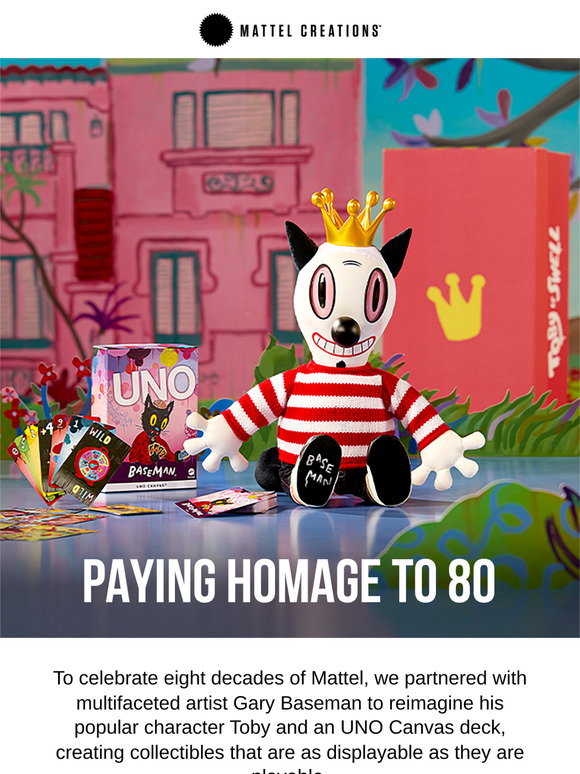 Mattel: We joined Gary Baseman to honor Mattel’s 80th anniversary | Milled