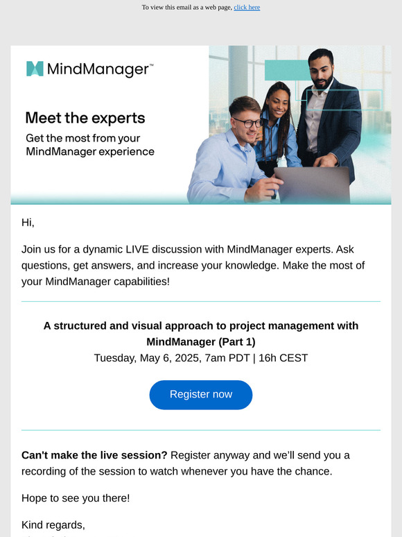MindManager: A structured and visual approach to project management ...