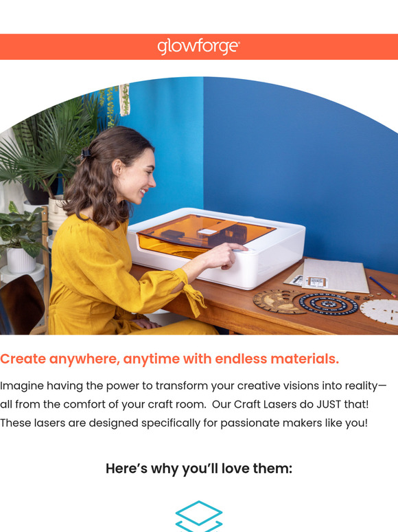 Glowforge: More versatility + exact precision = your Glowforge laser. | Milled