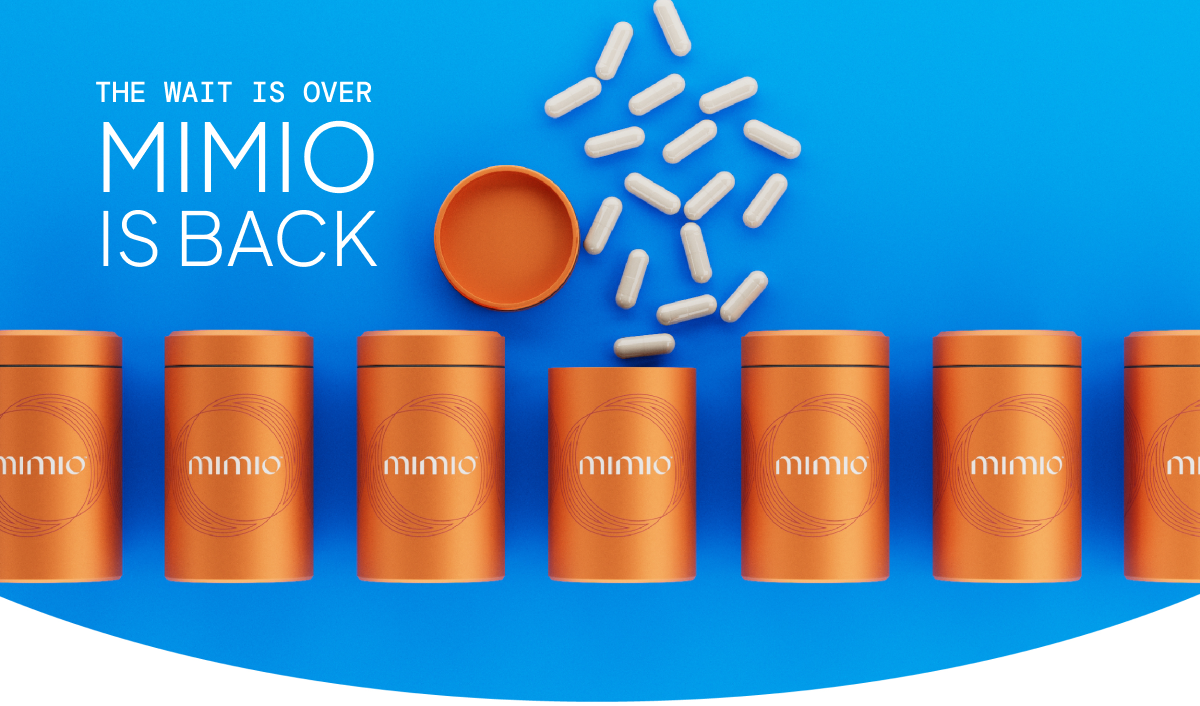 Mimio Health: 🎉 The Wait Is Over—Mimio Is Back in Stock! | Milled