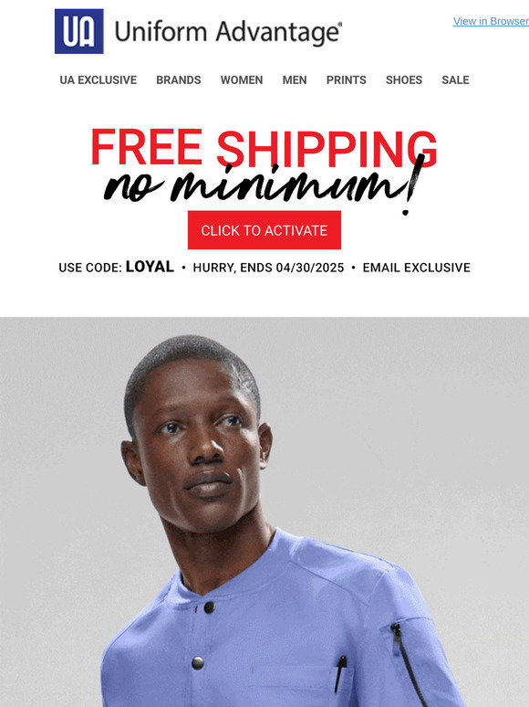 Uniform Advantage: Scrub Lover, save 20% on your signature color | Milled