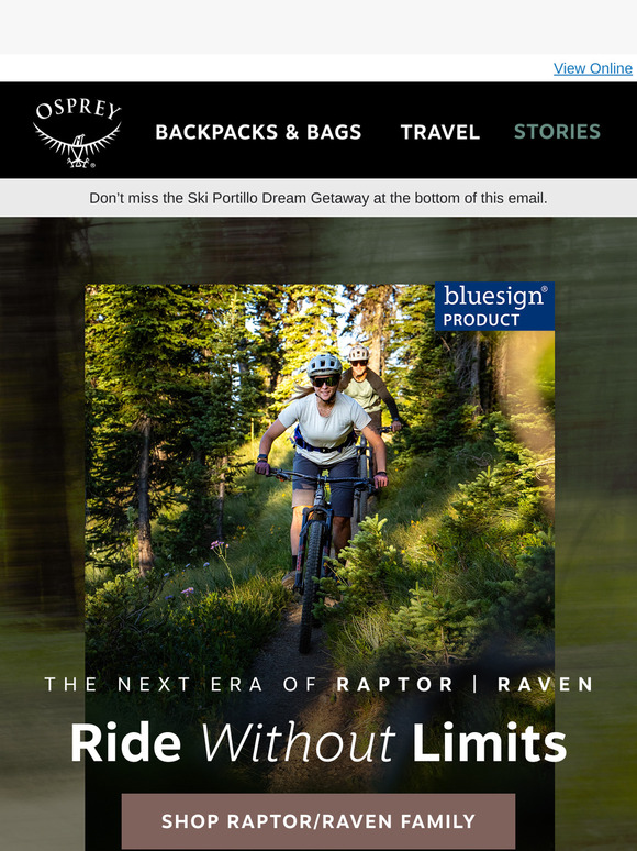 Osprey Packs: Introducing the next era of Raptor/Raven | Milled