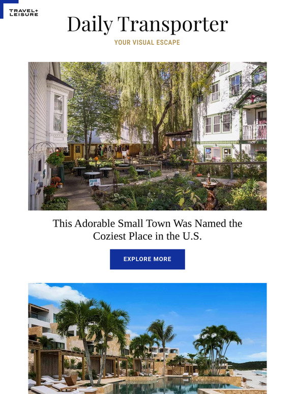 Travel + Leisure: This Adorable Town Was Named the Coziest Place in the ...