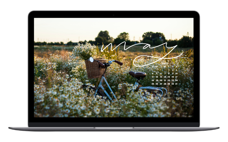 The Everygirl: free may tech backgrounds are here! 💗 | Milled
