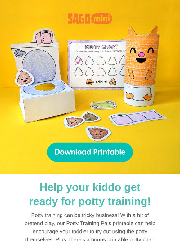 Sago Mini: Get ready for potty training! 💩 | Milled