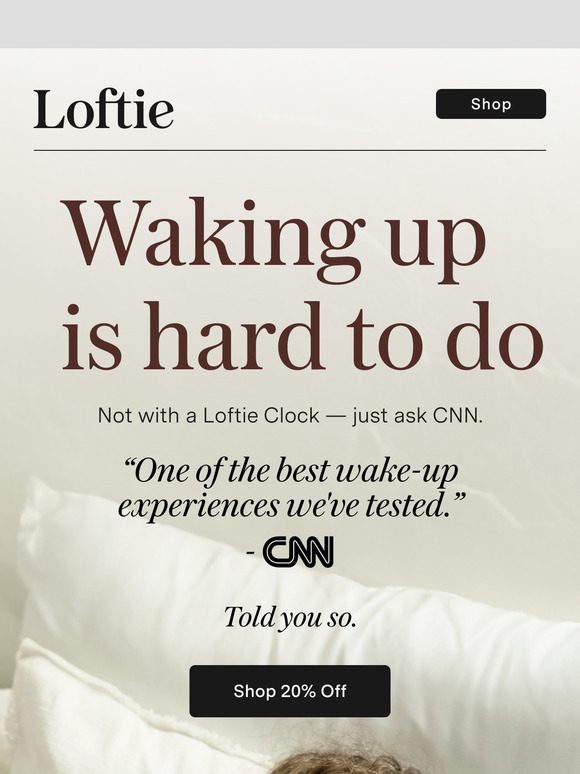 Loftie: "It's just a fancy clock" 🤷‍♀️ | Milled