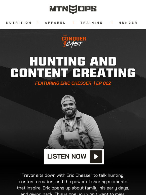 MTN OPS: Hunting & The Power of Sharing With Eric Chesser | Milled