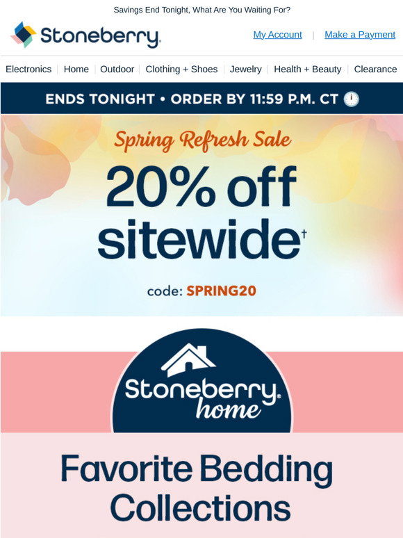 Stoneberry: Bring Spring Vibes To Your Home With 20% Off | Milled