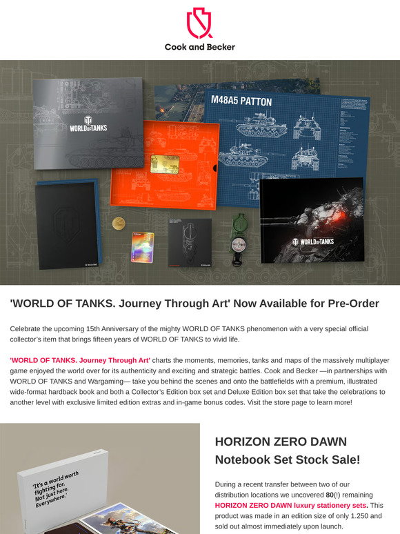 Cook and Becker: Horizon Zero Dawn | World of Tanks. Journey Through ...