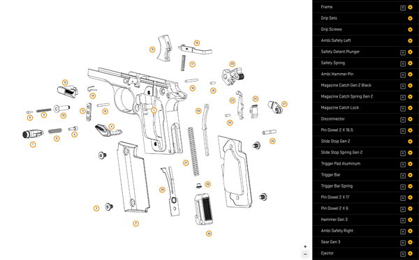 SIG SAUER: NEW: P238 & P938 Small Parts Shoppers Now Available | Milled