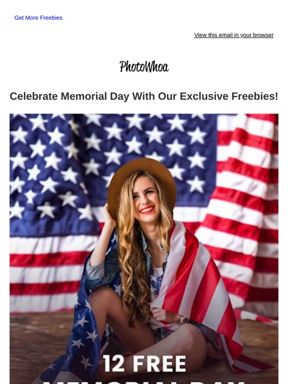 PhotoWhoa: Memorial Day Freebies Inside! | Milled