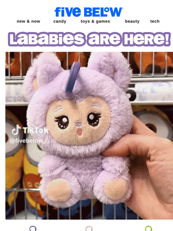 Five Below: heads up 🚨 lababies just lalanded! | Milled