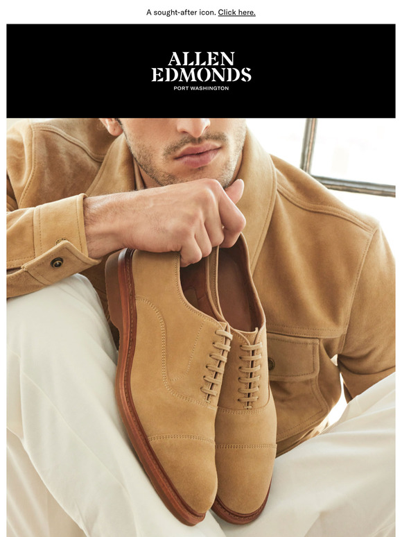 Allen Edmonds Email Newsletters: Shop Sales, Discounts, and Coupon Codes