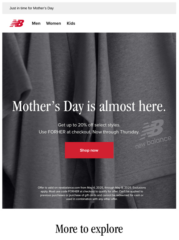 New Balance Email Newsletters: Shop Sales, Discounts, and Coupon Codes