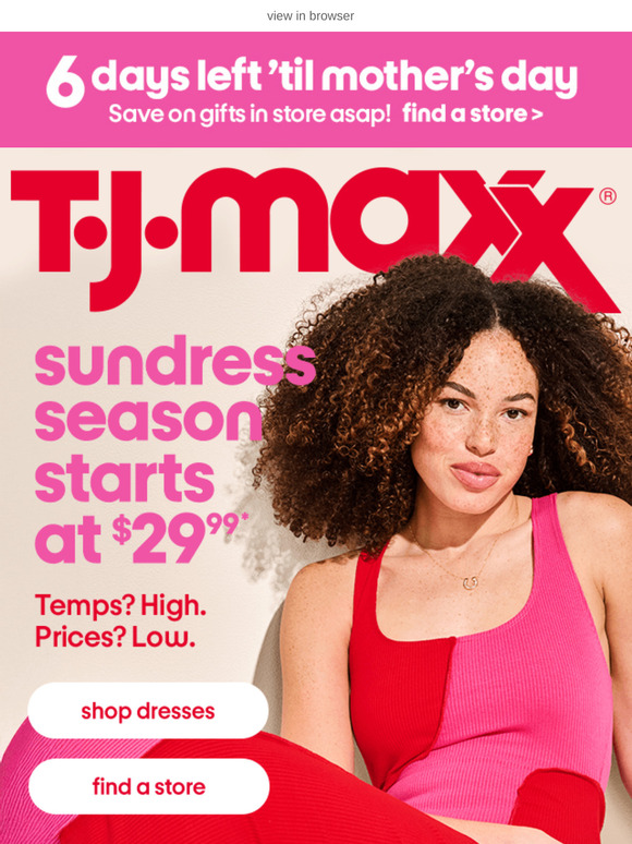 TJ Maxx: Summer-ready dresses from $29.99* | Milled