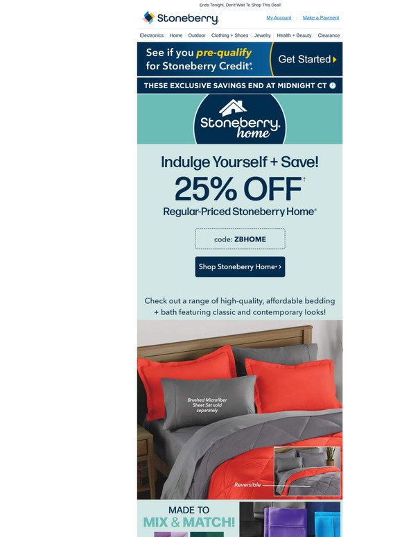 Stoneberry: Renovate Any Room With 25% Off Stoneberry Home | Milled