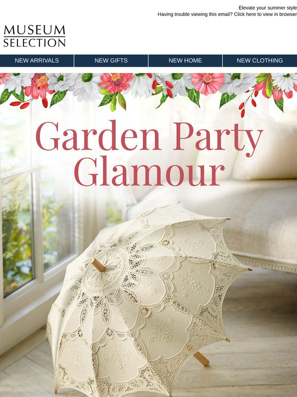 Museum Selection: Garden Party Glamour | Milled